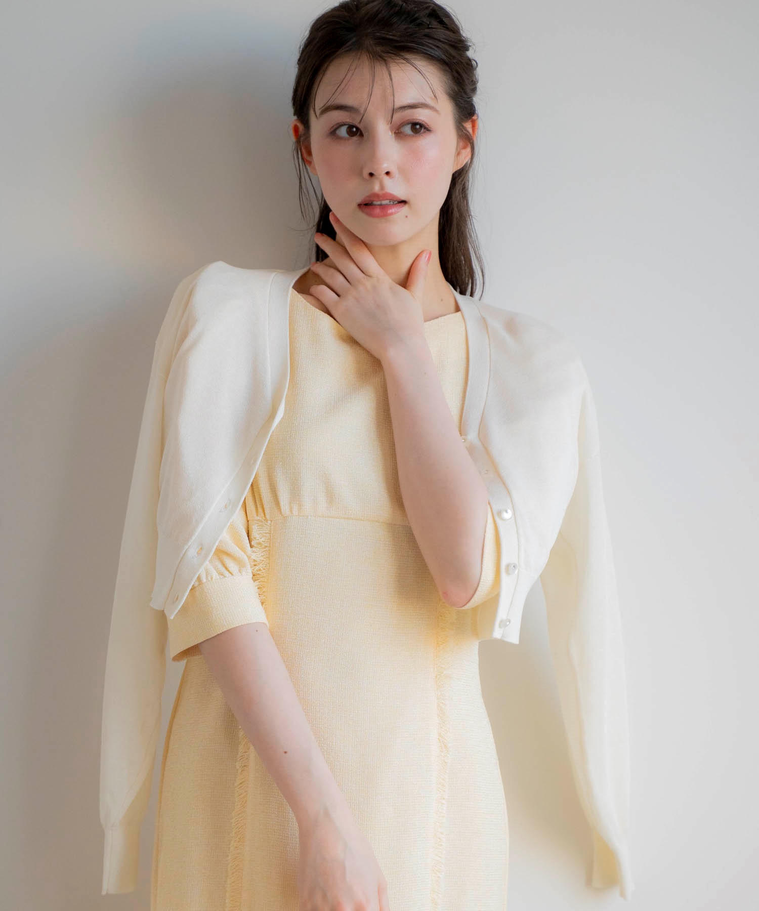 シアーラメカーディガン | カーディガン | Noela OFFICIAL WEB STORE シアーラメカーディガン | カーディガン | Noela OFFICIAL WEB STORE