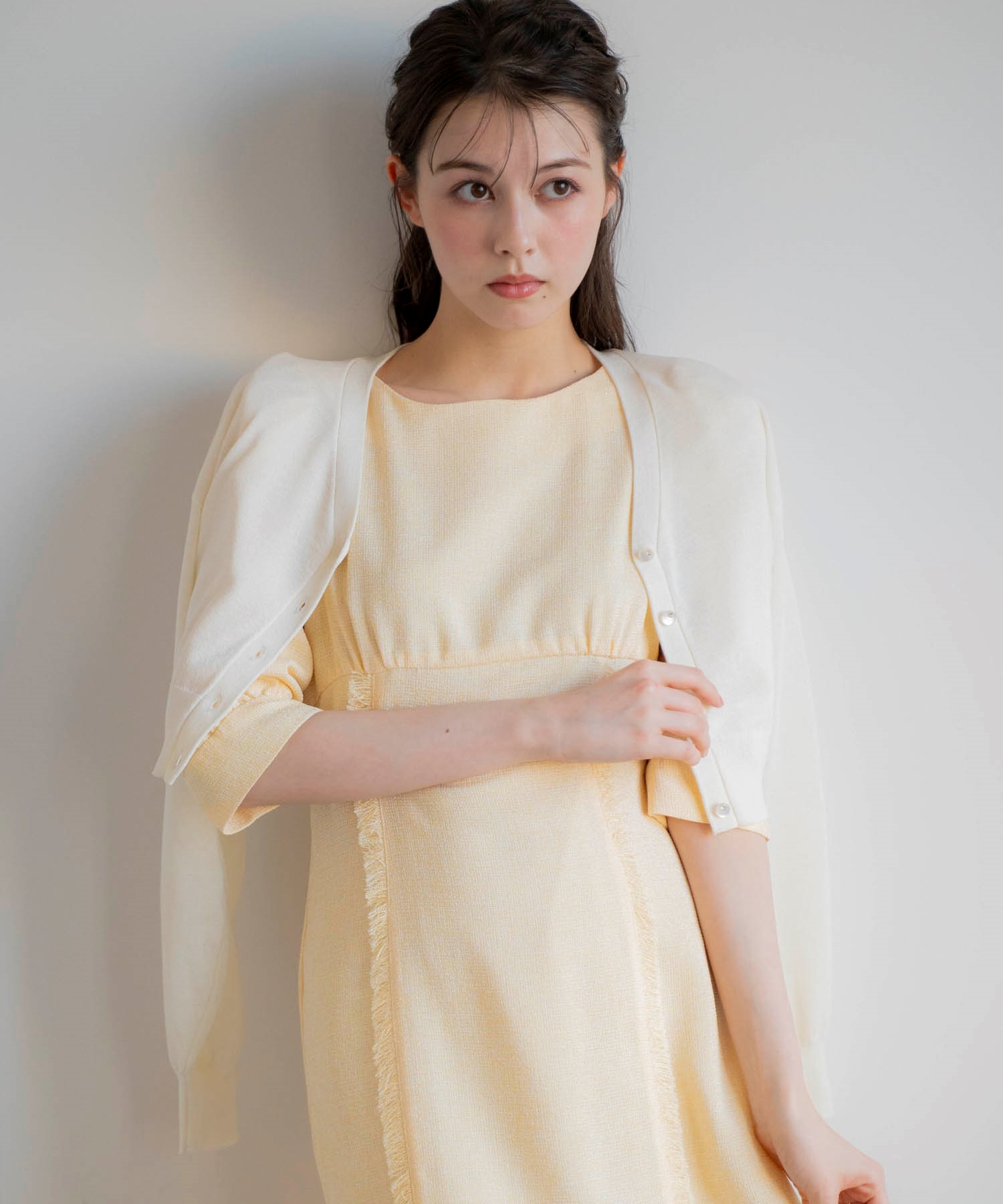 シアーラメカーディガン | カーディガン | Noela OFFICIAL WEB STORE シアーラメカーディガン | カーディガン | Noela OFFICIAL WEB STORE